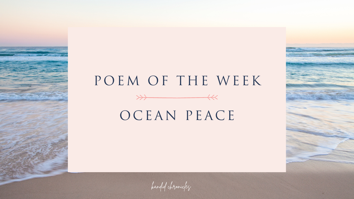 Poem of the Week: Ocean Peace