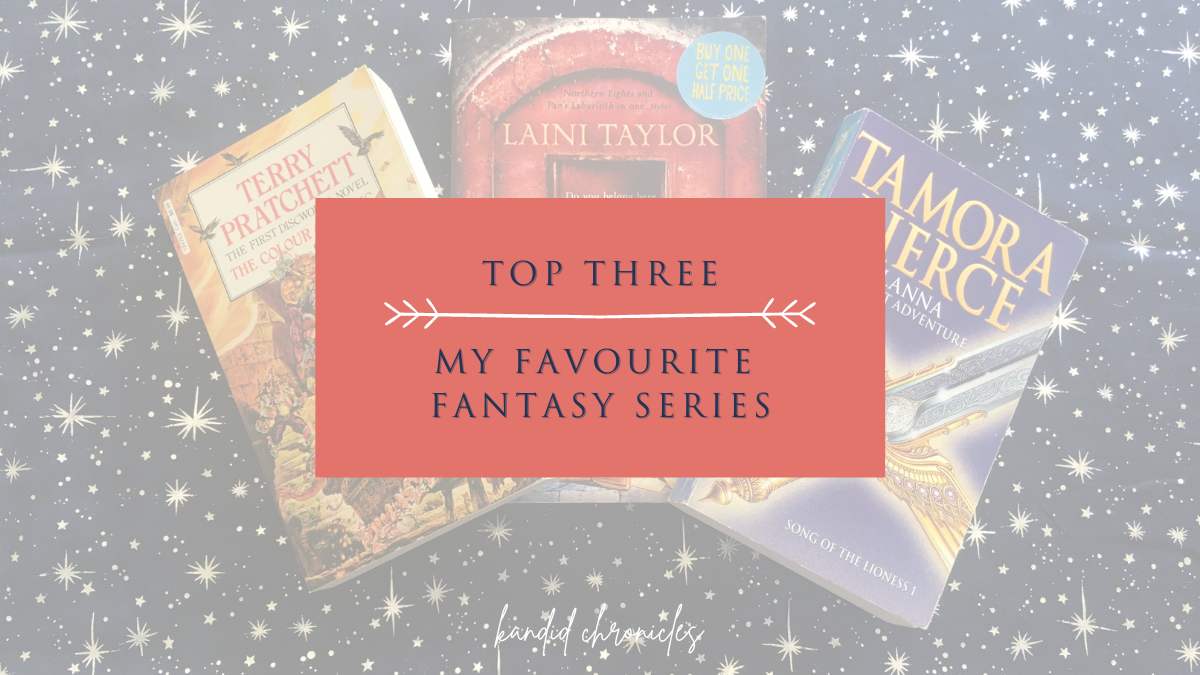 Top Three: My Favourite Fantasy Series